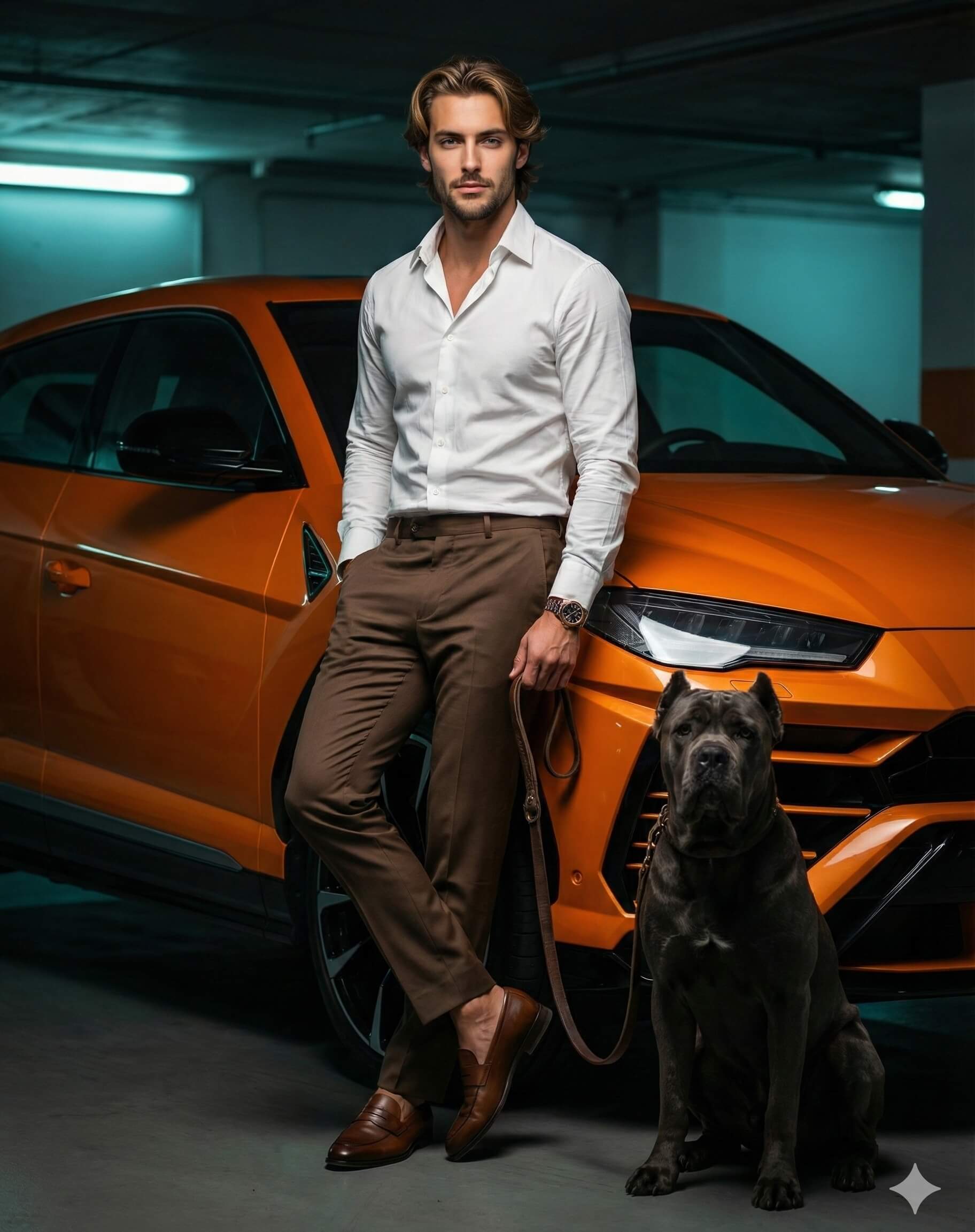 Cane Corso & Car Culture AI Photo Editing Prompt for Gemini